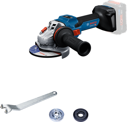 PRO GWS 18V-15 S Cordless Angle Grinder | Bosch Professional