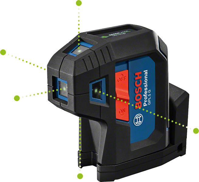Point lasers Measuring technology