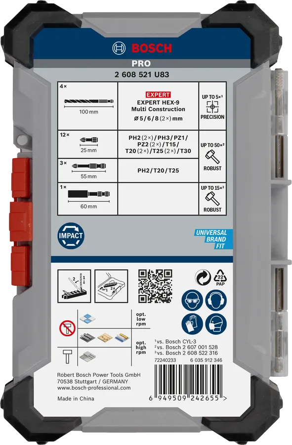 PRO Impact Mixed Set - Bosch Professional