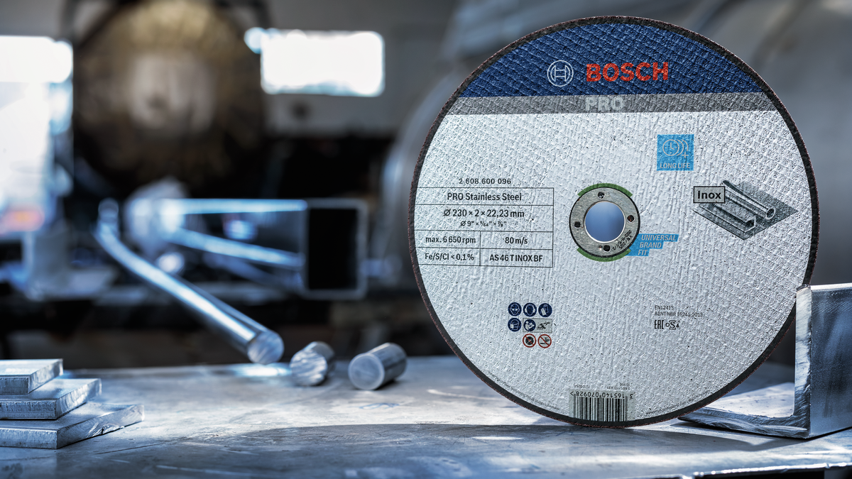 PRO Stainless Steel Bonded Cutting Disc - Bosch Professional