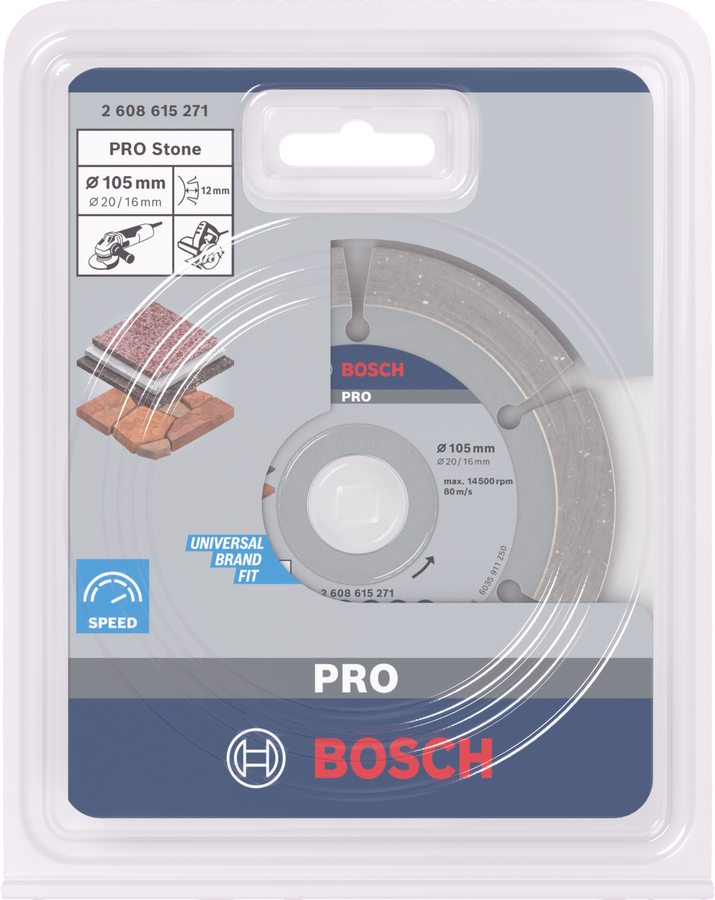 PRO Stone Diamond Cutting Disc - Bosch Professional