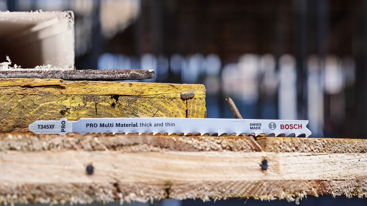 PRO Multi Material thick and thin T345XF Jigsaw Blade - Bosch Professional