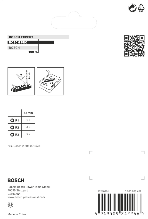 PRO Impact R Screwdriver Bit - Bosch Professional