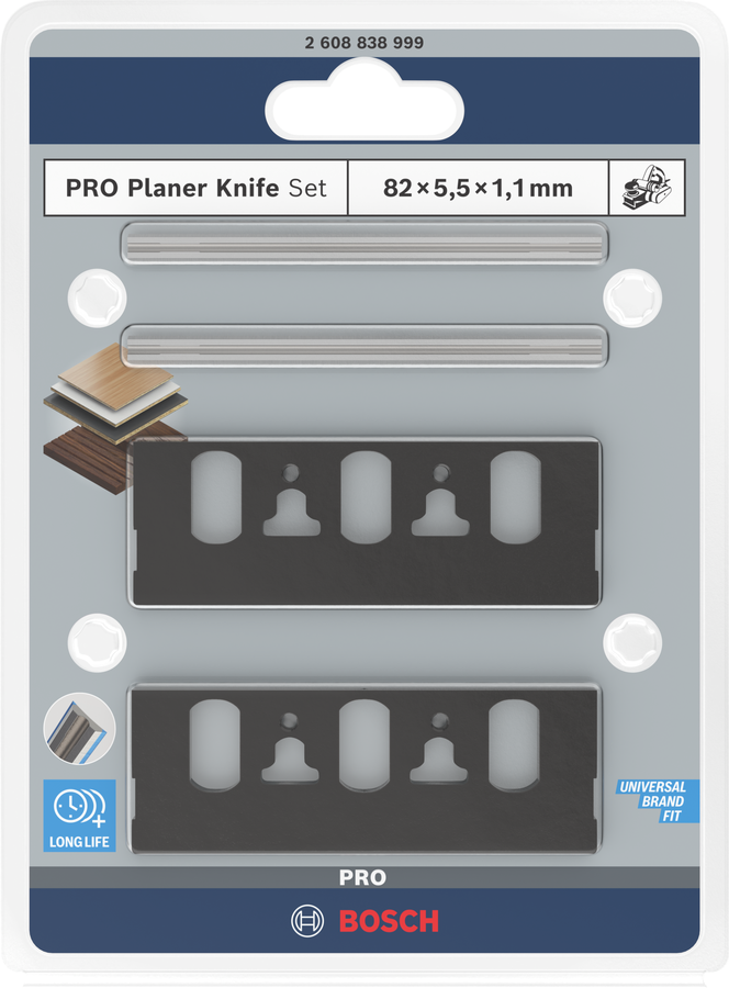 PRO Planer Knife Set - Bosch Professional