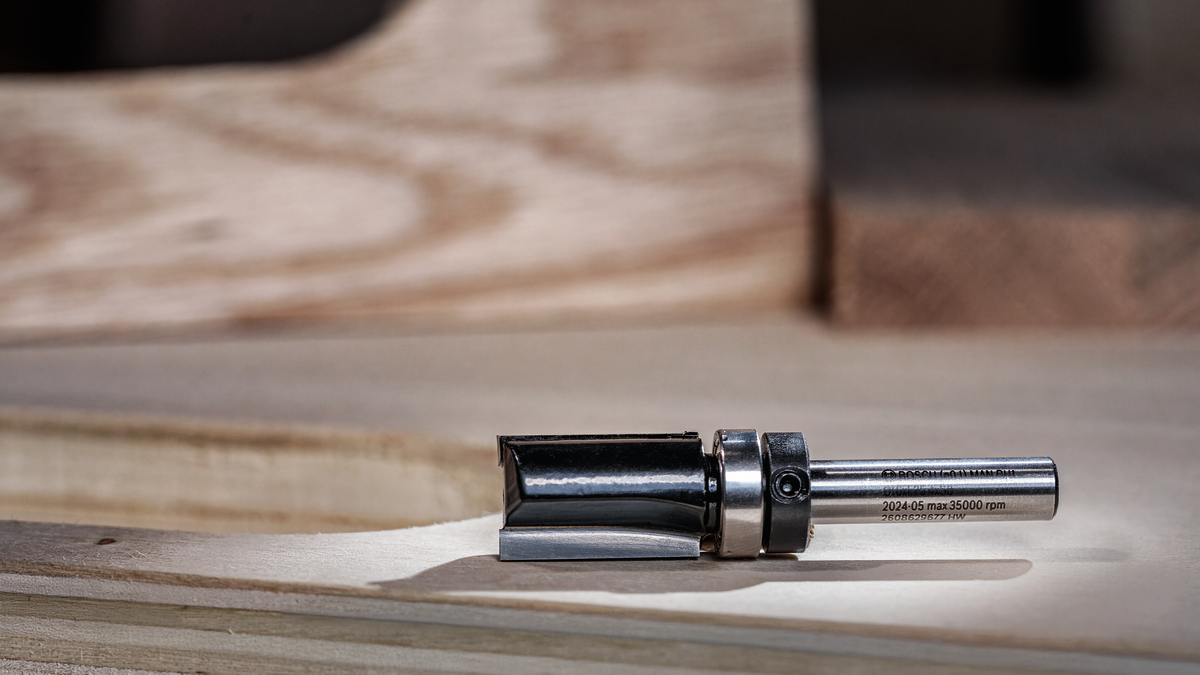 PRO Router Bit Bottom Bearing Flush Trim - Bosch Professional